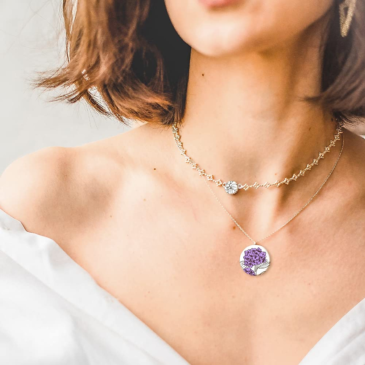 OLYCRAFT 4x5 Inch Clay Stencils Hydrangea Pattern Silk Screen for Polymer Clay Flower Silk Screen Stencils Mesh Transfer Stencils Plant Theme Mesh Stencil for Polymer Clay Jewelry Making