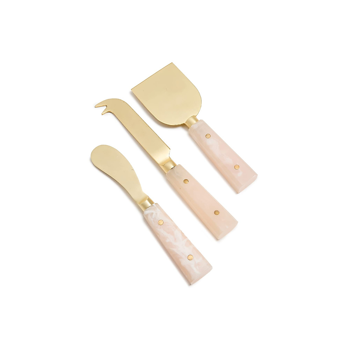 Tizo Design Women's 3-pc Cheese Set White, White, One Size