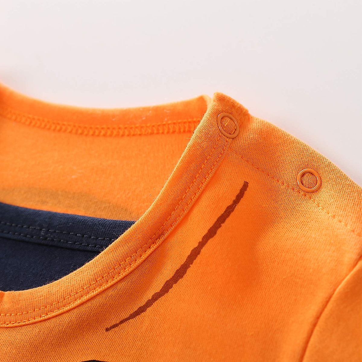 YFYBaby Newborn Baby Boys Romper Infant Toddler 100% Organic Cotton One-Piece Jumpsuit