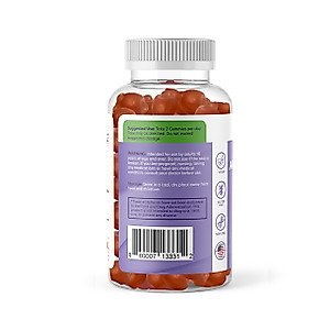 Essential Vitals - Apple Cider Vinegar Gummy Vitamins - 60 Count - (Vegan, Gluten-Free, Non-GMO, Vitamin B6, B12, Beetroot, Pomegranate)