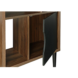 OS Home and Office Display bookcase, Danish Walnut
