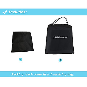 Non-Folding Treadmill Cover, dustproof and Waterproof Cover, Oxford Cloth Waterproof Sunscreen Cover (Black)