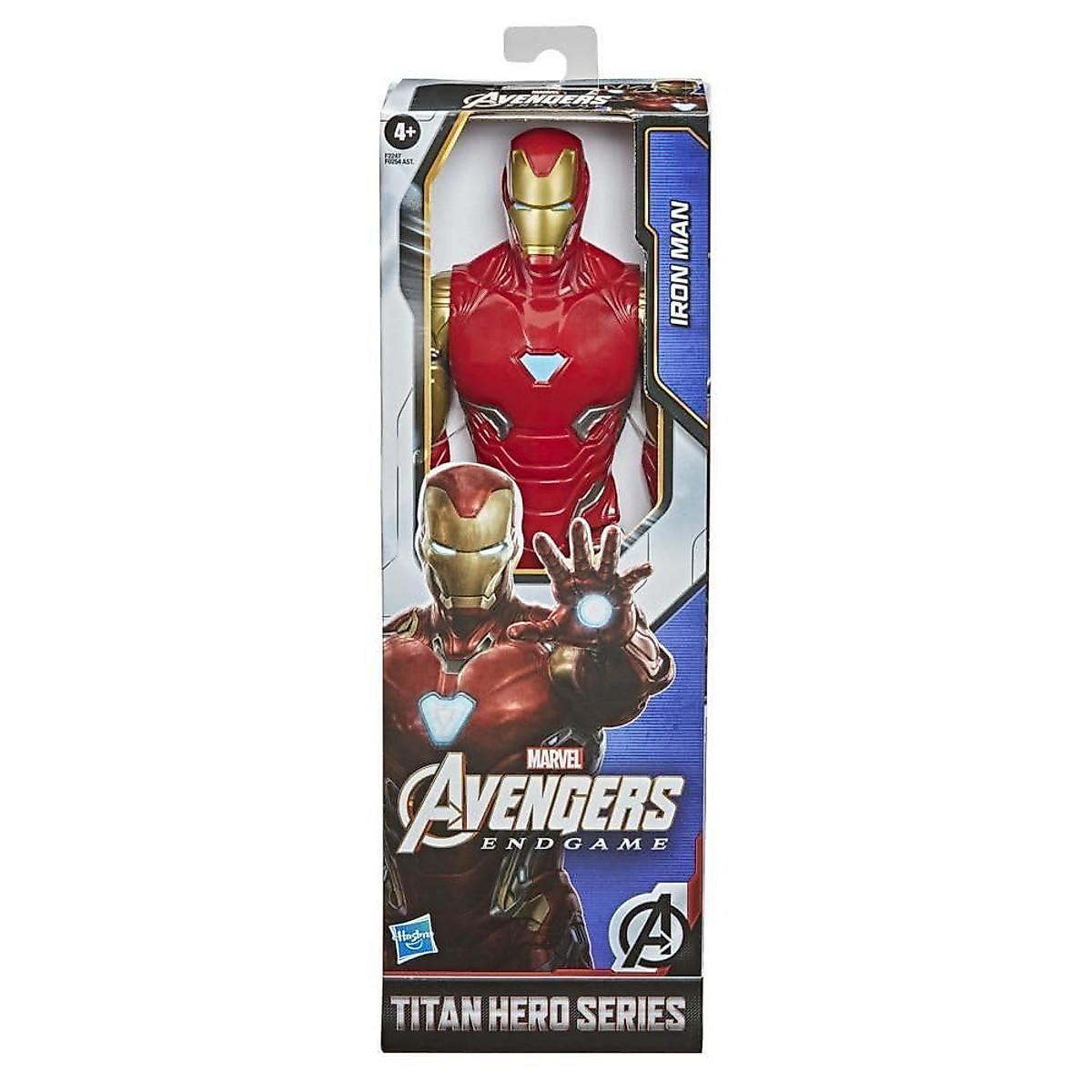 Avengers Marvel Titan Hero Series Collectible 12-Inch Iron Man Action Figure, Toy for Ages 4 and Up