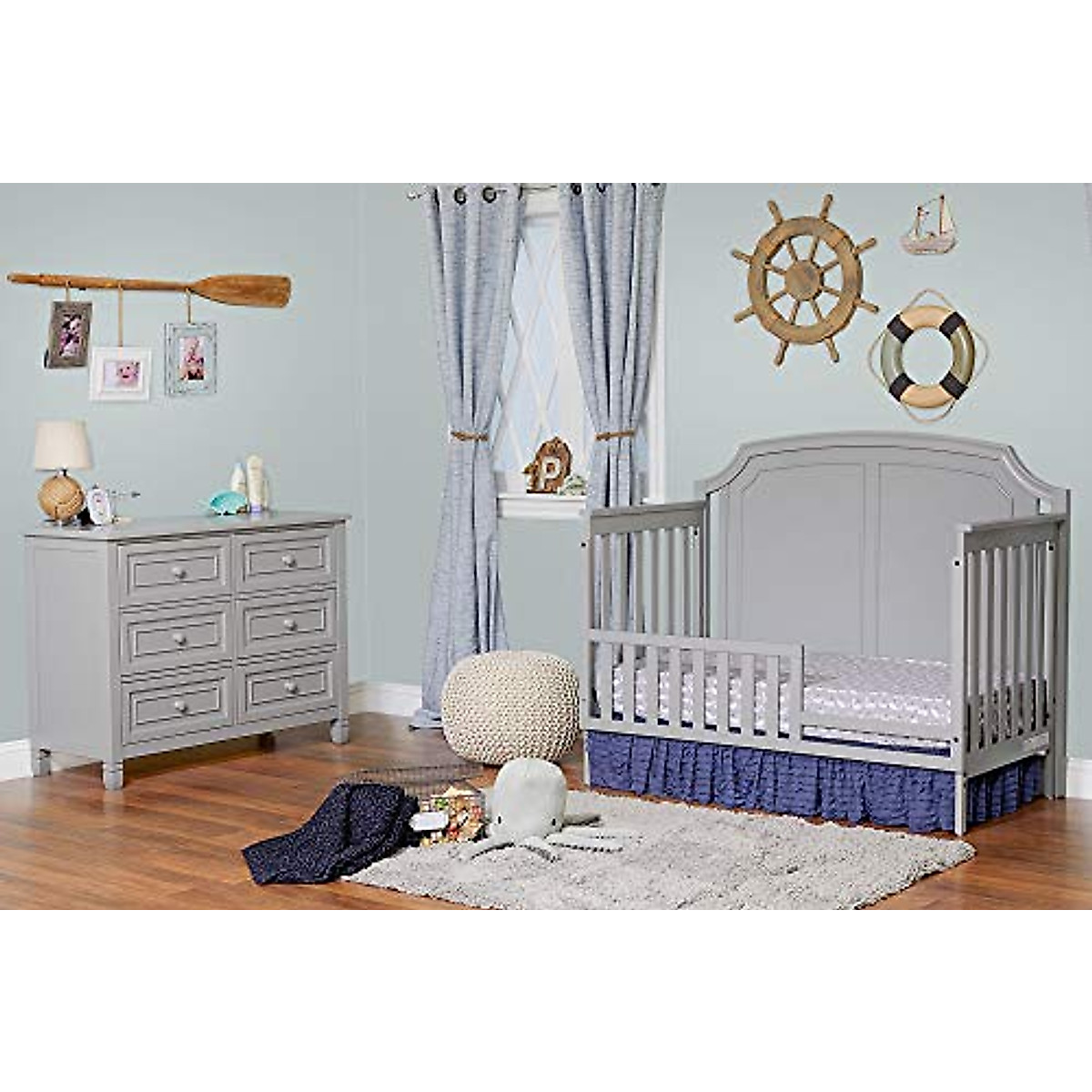 Suite Bebe Astoria Toddler Guard Rail, Grey
