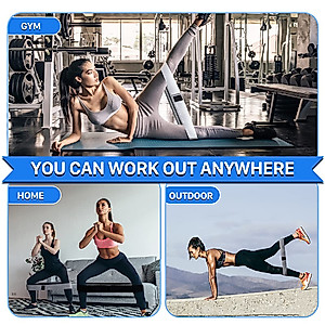 Uten Resistance Bands for Women and Man, Non-Slip Booty Bands for Legs and Butt, 3 Levels Workout Bands Exercise Bands Glute Bands Elastic Bands for Home Fitness, Yoga, Pilates, Gym