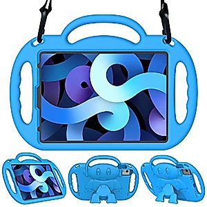SUPLIK Case for iPad 10 & Air 4/5 & Pro 11, DeepSkyBlue