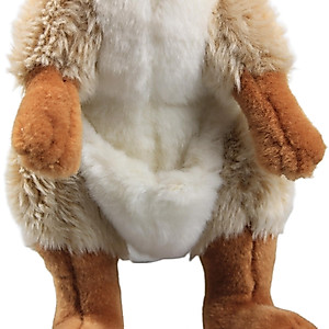 WinAdiGoo Cute Furry Realistic Kangaroo Plush Doll Soft Stuffed Animal Toy 13.8 inch Cuddle