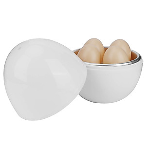 Egg Cooker, Microwave Egg Boiler, Oven Egg Cooker, 4 Eggs Multifunctional Egg Container Egg Steamer Kitchen Accessories