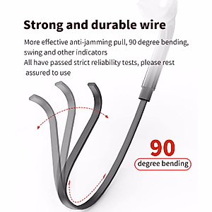 WASRUYI 3.5mm Headphone with Microphone Jack Earbud(2pack) Gaming Laptop Earphone Video Game Ear for Kid for School Computer Wired Headset PC Chromebook Auriculare Compatible for Galaxy