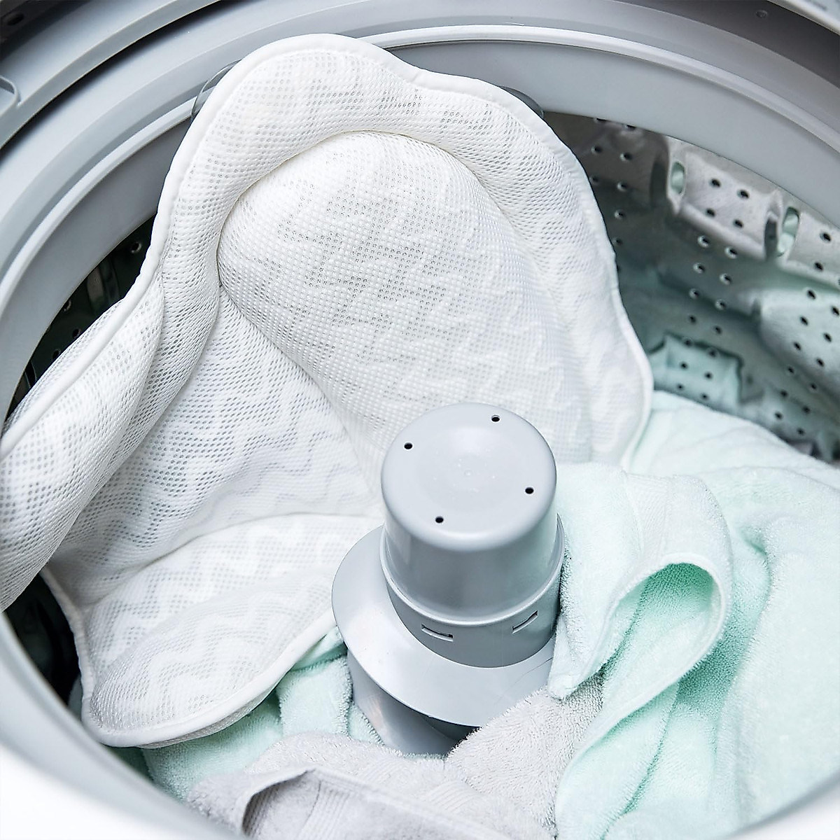 Sierra Concepts Bath Pillow Spa Bathtub Ergonomic for Tub, Neck, Head, Shoulder Pillows Support Cushion Headrest - Luxury Soft 3D Mesh + Strong Grip Suction Cups Soaking Large, Paradise