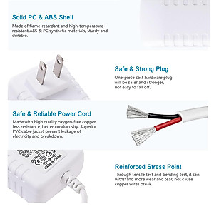 Universal DuetSoothe Power Cord,AC Power Adaptor for Graco Simple Sway,Glider LX,Glider Elite, Glider Premier, Glider Lite, Glider Petite LX, Sweetpeace,DuetConnect LX, Sweet Snuggle