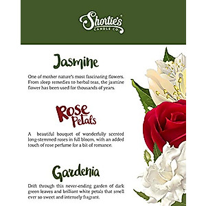 Floral Premium Tealight Candles Variety 3 Pack (18 Highly Scented Tea Lights) - Rose Petals, Jasmine, Gardenia - Made with Essential & Natural Fragrance Oils - Flower Collection
