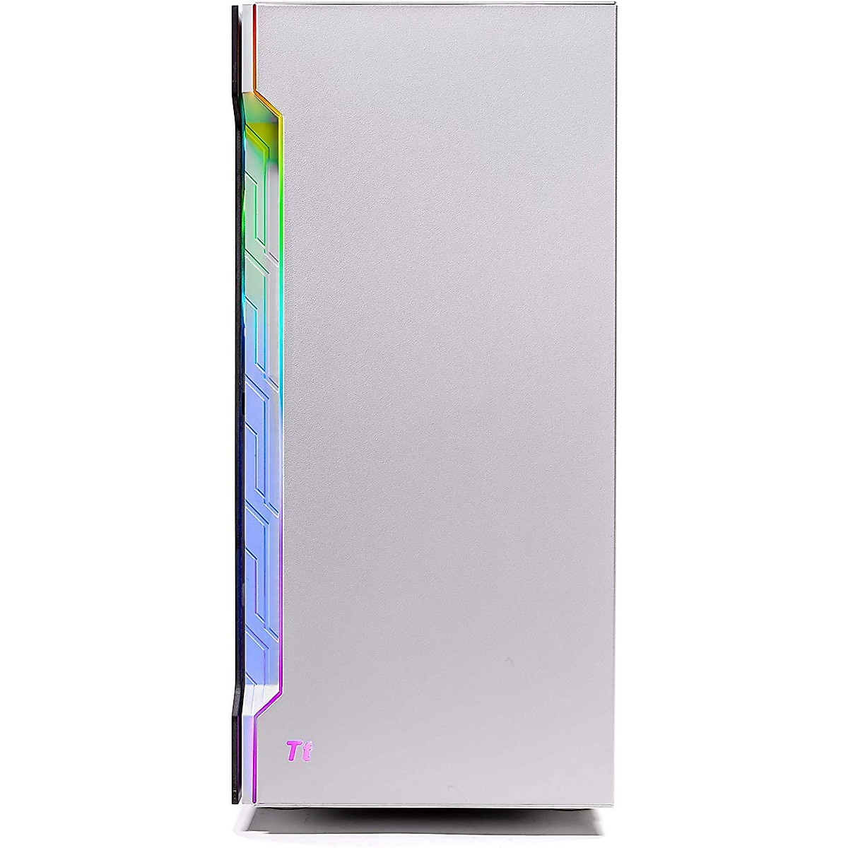 SkyTech Archangel Gaming Computer PC Desktop - Ryzen 5 3600 6-Core 3.6GHz, GTX 1660 Ti 6G, 500G SSD, 8GB DDR4 3000, RGB, AC WiFi, Windows 10 Home 64-bit, White