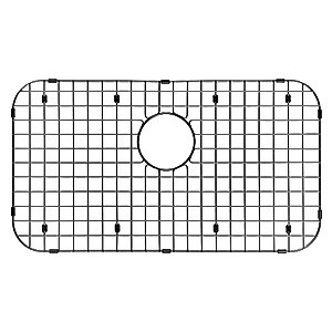STARSTAR Sinks Protector Matte Black 304 Stainless Steel Kitchen Bottom Protector Grid, Rack For The Sink 26" x 14.375"