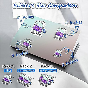 Miraki Suriel Teaco Stickers, Fantasy Book Stickers, Bookish Sticker, Kindle Stickers, Water Assitant Die-Cut Vinyl Stickers Decals for Laptop Phone Kindle Journal Water Bottles, Stickers