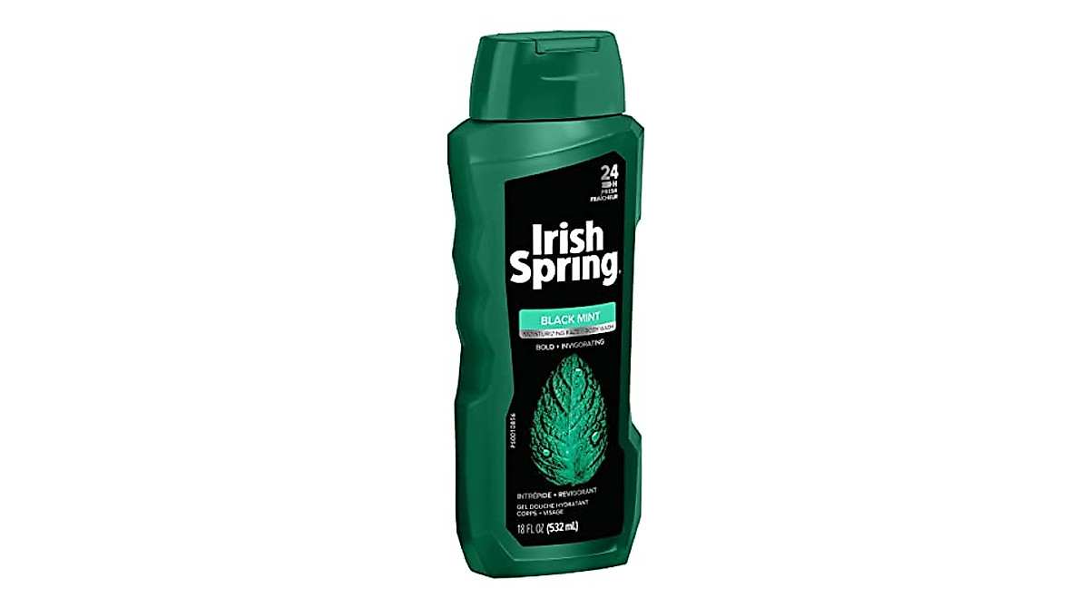 Irish Spring, Body Wash Black Mint, 18 Ounce — 🛍️ The Retail Market