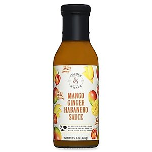 Fischer & Wieser Mango Ginger Habanero Sauce, 15.1 Oz., Pack Of 6