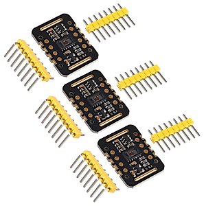 AITRIP 3PCS Heart Rate Sensor Module MAX30102 Puls Detection Blood Oxygen Concentration for Arduino STM32 (3PCS Black MAX30102)