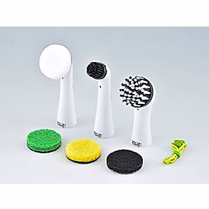 Japan International Commerce Electric Cleaning Brush, Super Sonic Scrubber Body Set