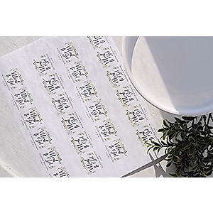 Wedding Favors Tic Tac LABELS Mint To Be, Bridal Shower Favor, Engagement Party Favor, Greenery Leaf - Set of 24 Labels