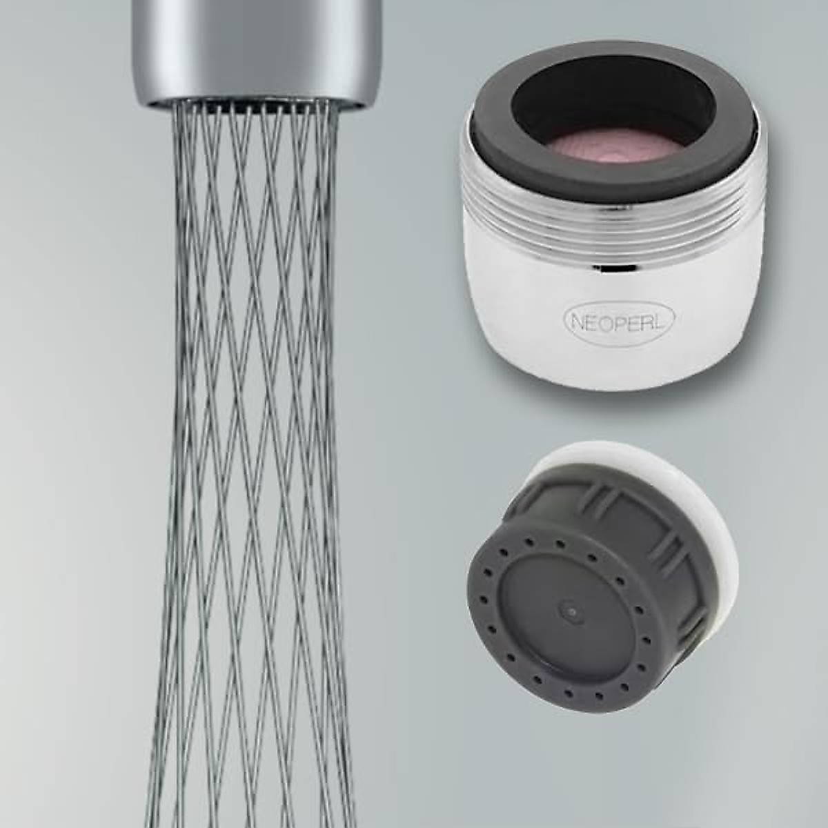 Neoperl Mikado California Faucet Elegant Aerator Economy Flow 1.2 GPM Water-Saving Aerator 32 4200 5 WaterSense (Pink 3 Pack)