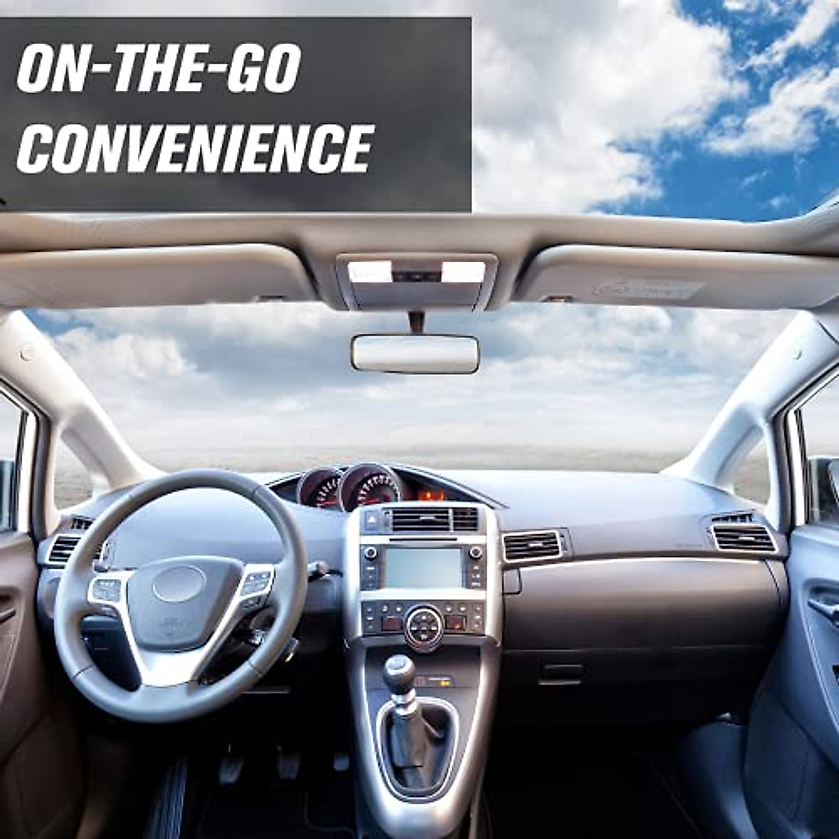 Invisible Glass 90166-6PK Lint-Free and Ammonia-Free Large Glass Cleaning Wipes are Tint Safe Enjoy Streak Free Windows, Mirrors, and Glass for Home and Auto, Pack of 6