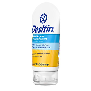 DESITIN Multipurpose Baby Diaper Rash Ointment with White Petrolatum Skin Protectant, 3.5 oz (Pack of 2)