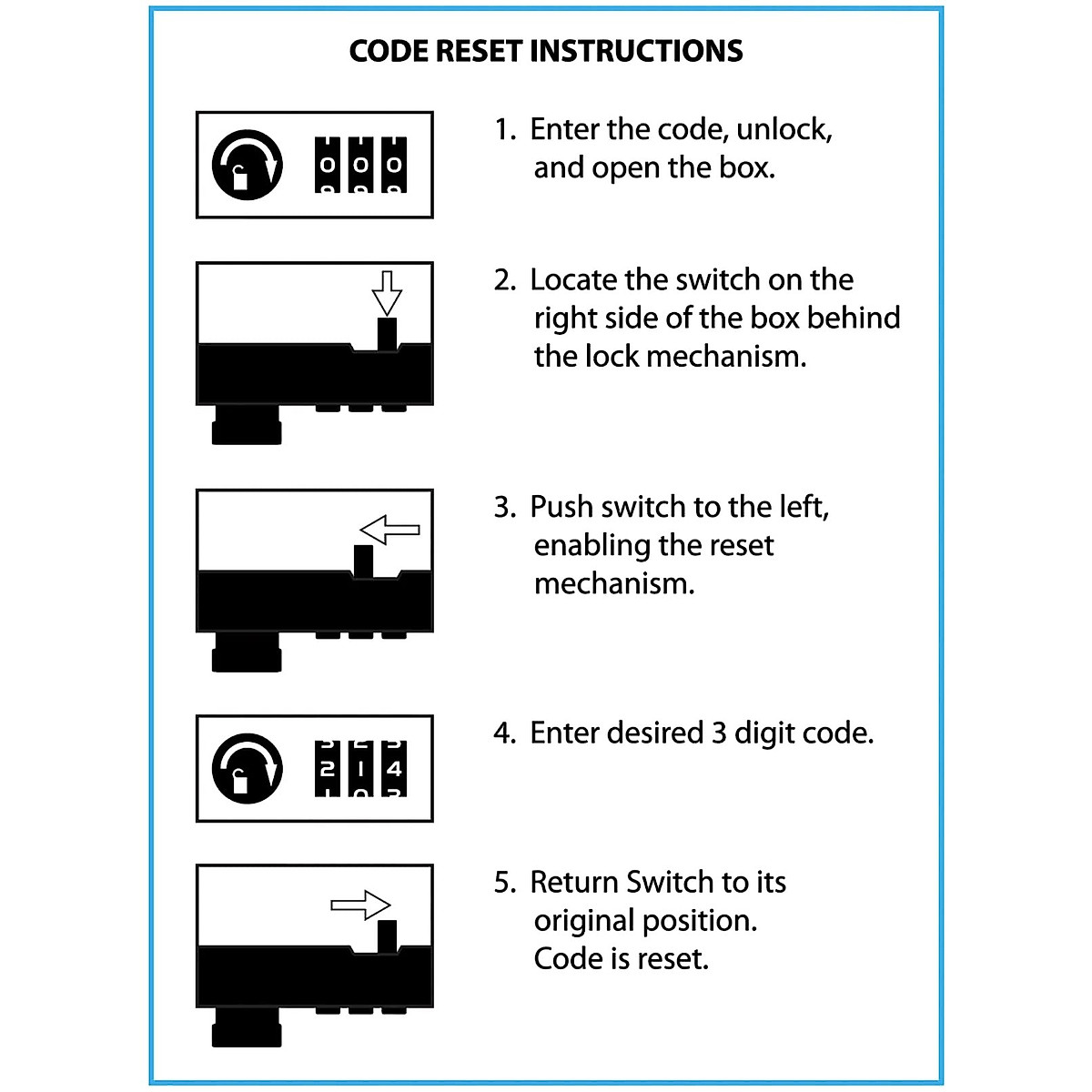 Roughneck Magnetic Locking Box - Impulse Retail Ready Display of 6 Each