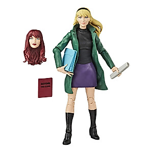 Spider-Man Hasbro Marvel Legends Series 6-inch Collectible Gwen Stacy Action Figure Toy Retro Collection