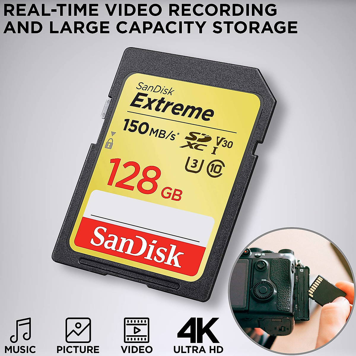 Sigma 24-70mm f/2.8 DG OS HSM Art Lens for Canon EF with Sandisk 128GB SD Card & Altura Photo Advanced Accessory and Travel Bundle