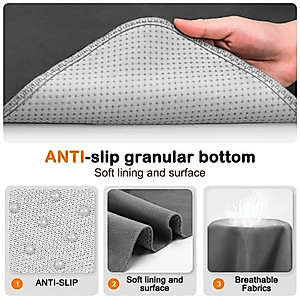 SHU UFANRO Pee Pads for Dogs 65"x48"/72"x72", Washable Reusable Dog Pad Non-Slip Puppy Pad Extra Large Heavy Absorbency Puppy Pee Pads Quick Dry Whelping Pads for Dogs Waterproof for Dog Playpen/Crate