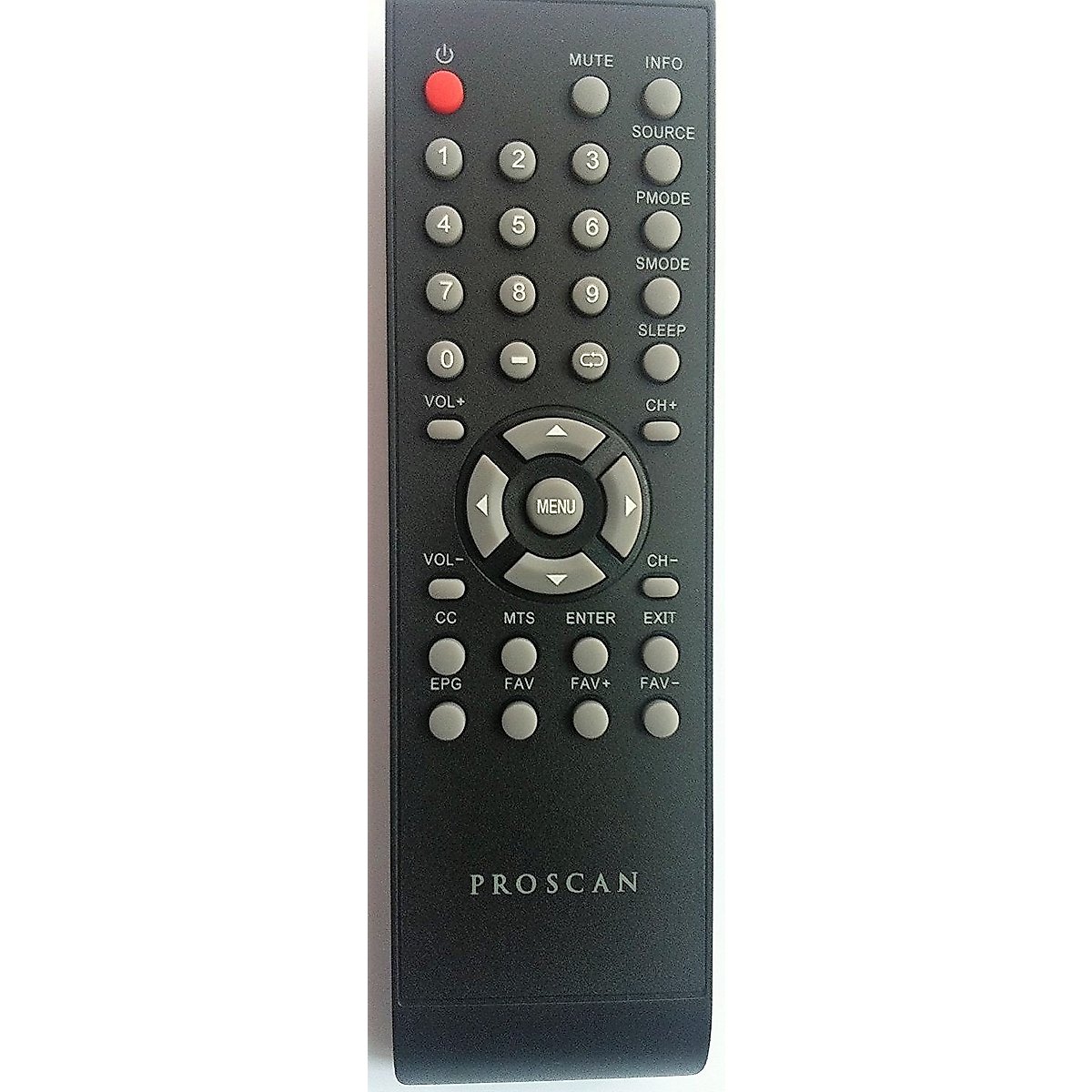 Remote Control Replacement for Proscan TV PLDED3273A PLDED4016A PLCD5092B PLDED3996A-C2 PLED4616A PLED3216A PLDED3257A-C