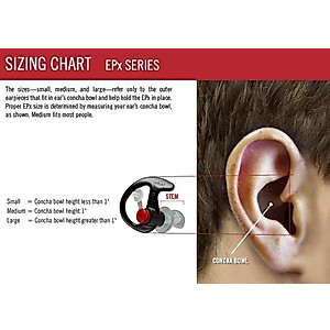 Surefire SONIC DFNDR MED BLK 1 PAIR