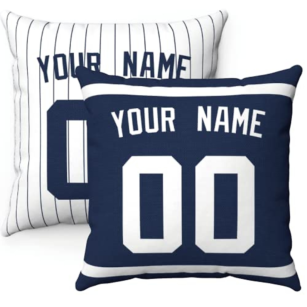 ANTKING Throw Pillow New York Personalized Custom Any Name and Number for Men Women Boy Gift