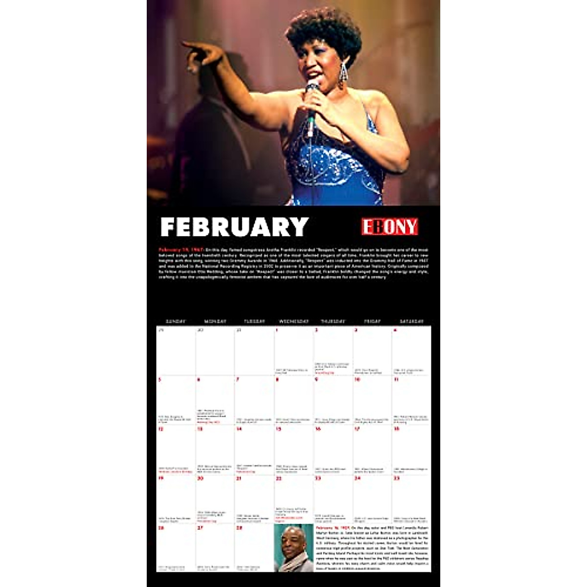 2023 This Day in Black History Wall Calendar: 365 Days of Incredible Black Icons, Achievements, and Events (12-Month Photography Calendar & Gift)
