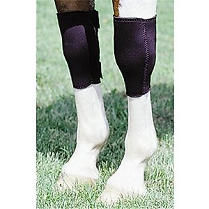 Neoprene Knee Sweat Boots Leg Protection Care Horse Barrel Racing Reining Training