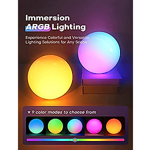 Dekala Baby Night Light for Kids Dimmable Night Lights, Sleep Aid Toddler Night Light for Nursery Boys and Girls, Table Lamp Ambient ARGB Decorate Room for Children (Without APP)