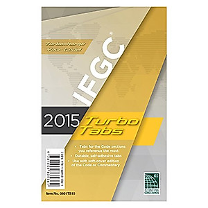 2015 International Fuel Gas Code Turbo Tabs for Soft Cover