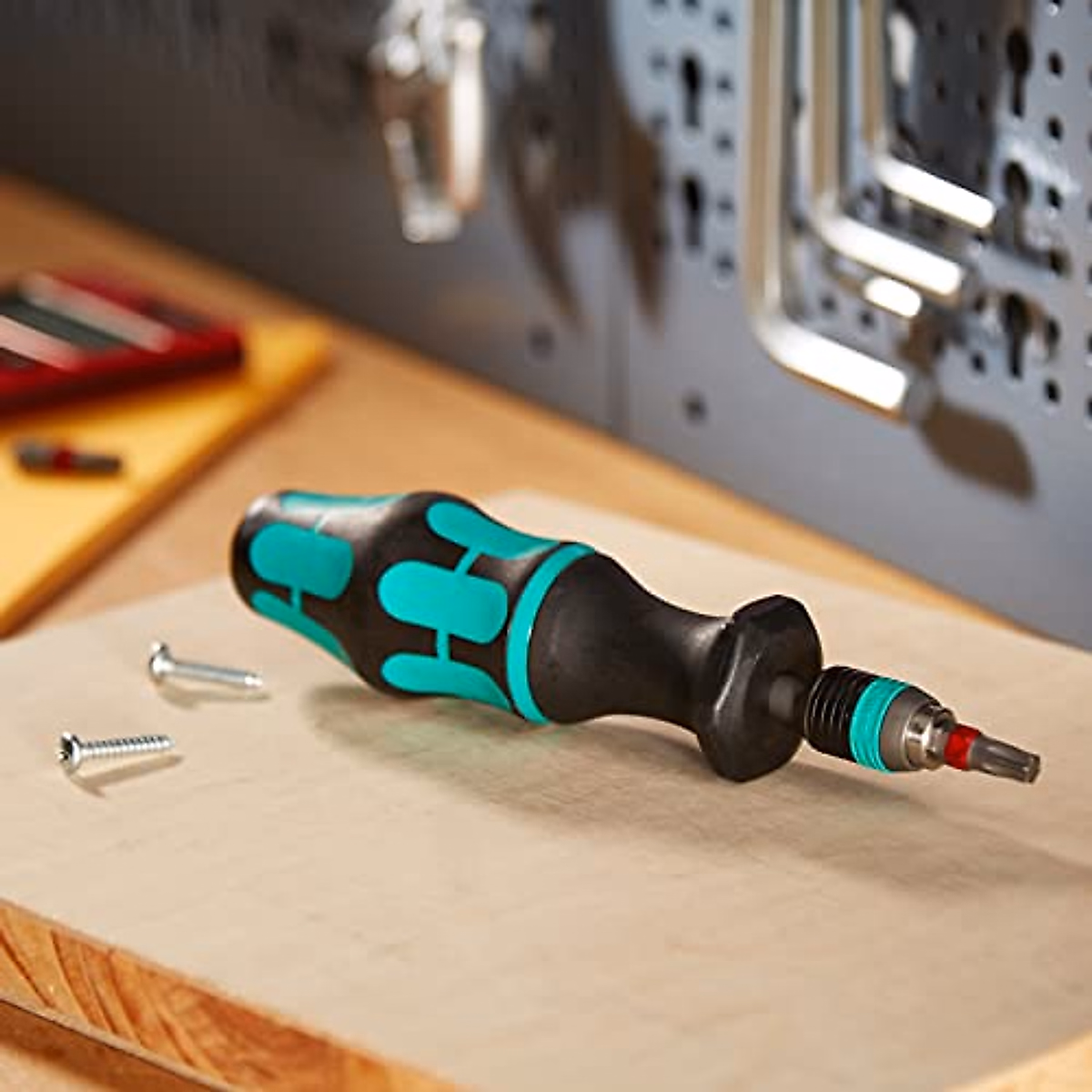Wera 05074710001 Kraftform 7445 Hexagon Torque Screwdriver, 1/4" Head, 2.5-11.5"/lbs Variable Torque Adjustment Range