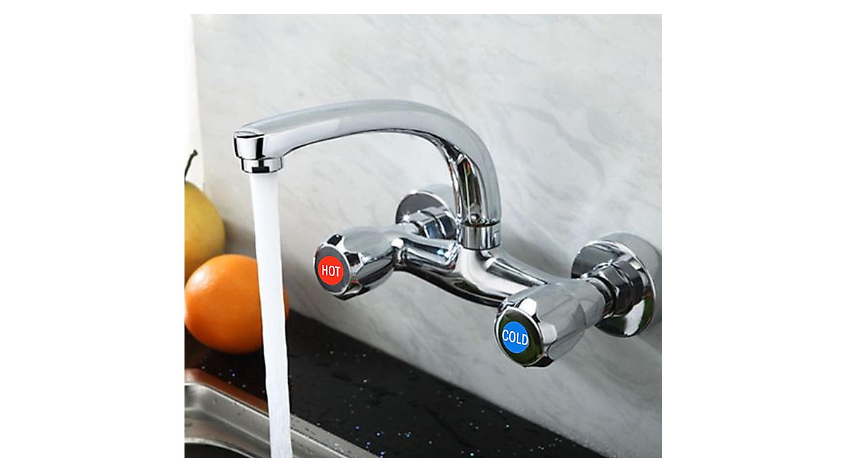 Epoxy Hot & Cold Water Faucet Labels - Self-Adhesive Water Indicator ...