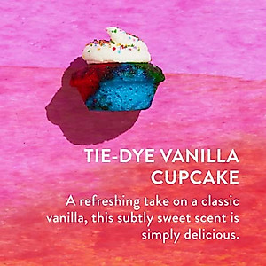 Native Body Wash for Men & Women, Seasonal | Sulfate, Paraben, and Dye Free, with Naturally Derived Clean Ingredients Leaving Skin Soft and Hydrating, Tie-Dye Vanilla Cupcake 18 oz - 2 Pk