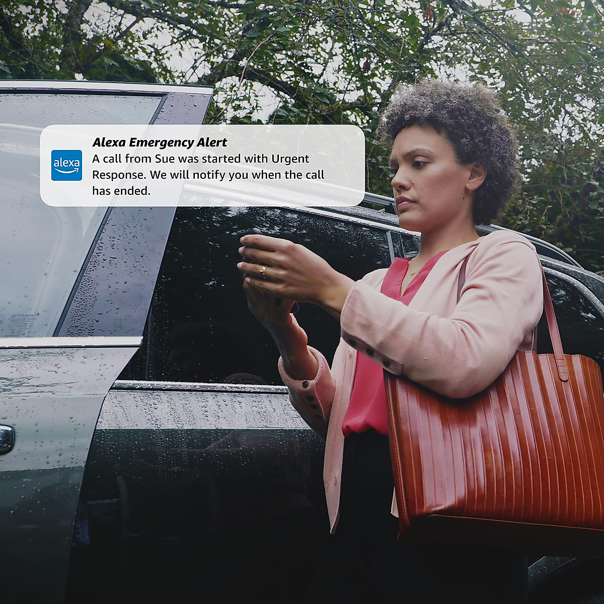 Echo Show 8 (3rd Gen, 2023 release) + Alexa Emergency Assist Monthly (auto-renewal) | With Spatial Audio and Smart Home Hub | Glacier White