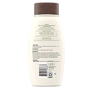 Aveeno Daily Moisturizing Yogurt Body Wash with Soothing Prebiotic Oat & Vanilla Scent, Gentle Daily Body Cleanser Nourishes Dry Skin With Moisture, Paraben, Soap & Dye-Free, 18 fl. oz (Pack of 3)