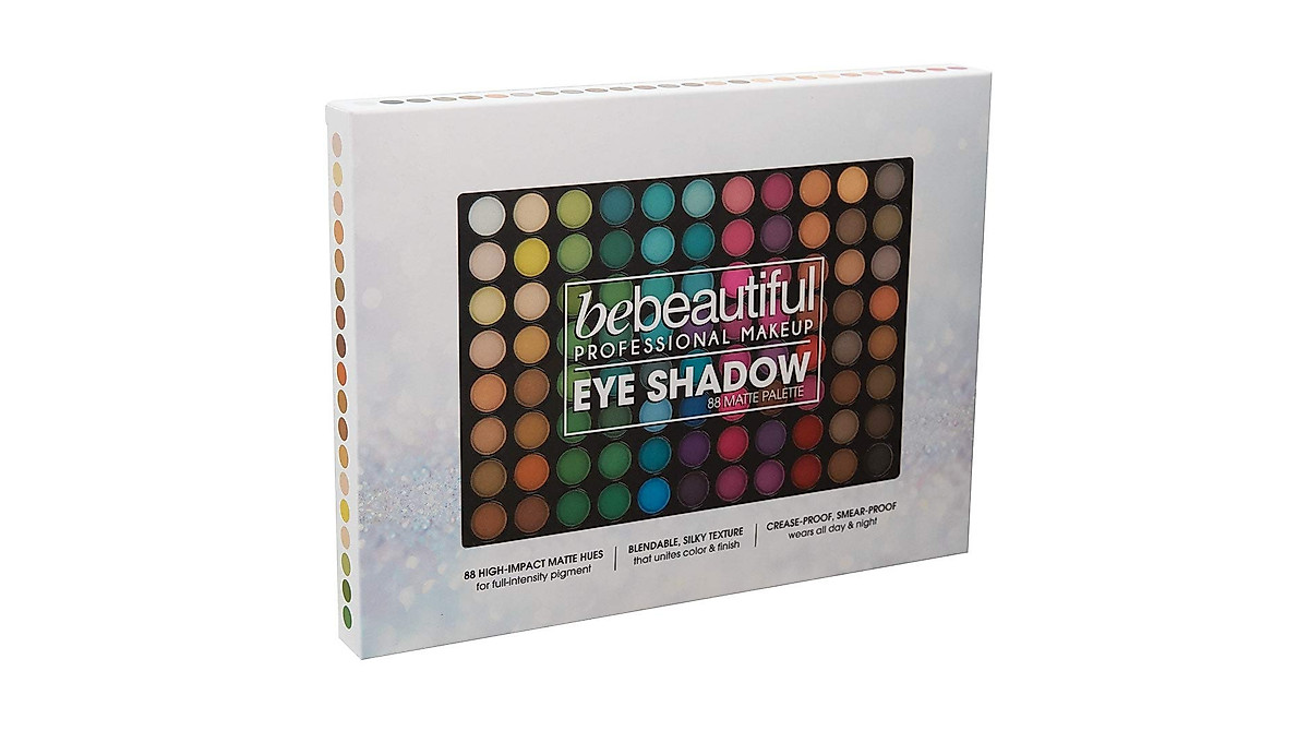 Bebeautiful 88-Color Matte Eyeshadow Palette for Professional & Beginners