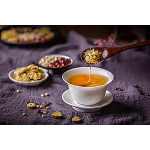 Liang baobao Traditional Gaiwan Tea Set with Lid and Saucer Classic Chinese Tea Cup Porcelain Teacups 200ml White