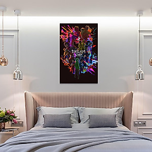 Dream SMP Anime Poster for Room Aesthetic Canvas Wall Art Prints for Wall Decor Room Decor Bedroom Decor Gifts Posters 08x12inch(20x30cm) Unframe-style