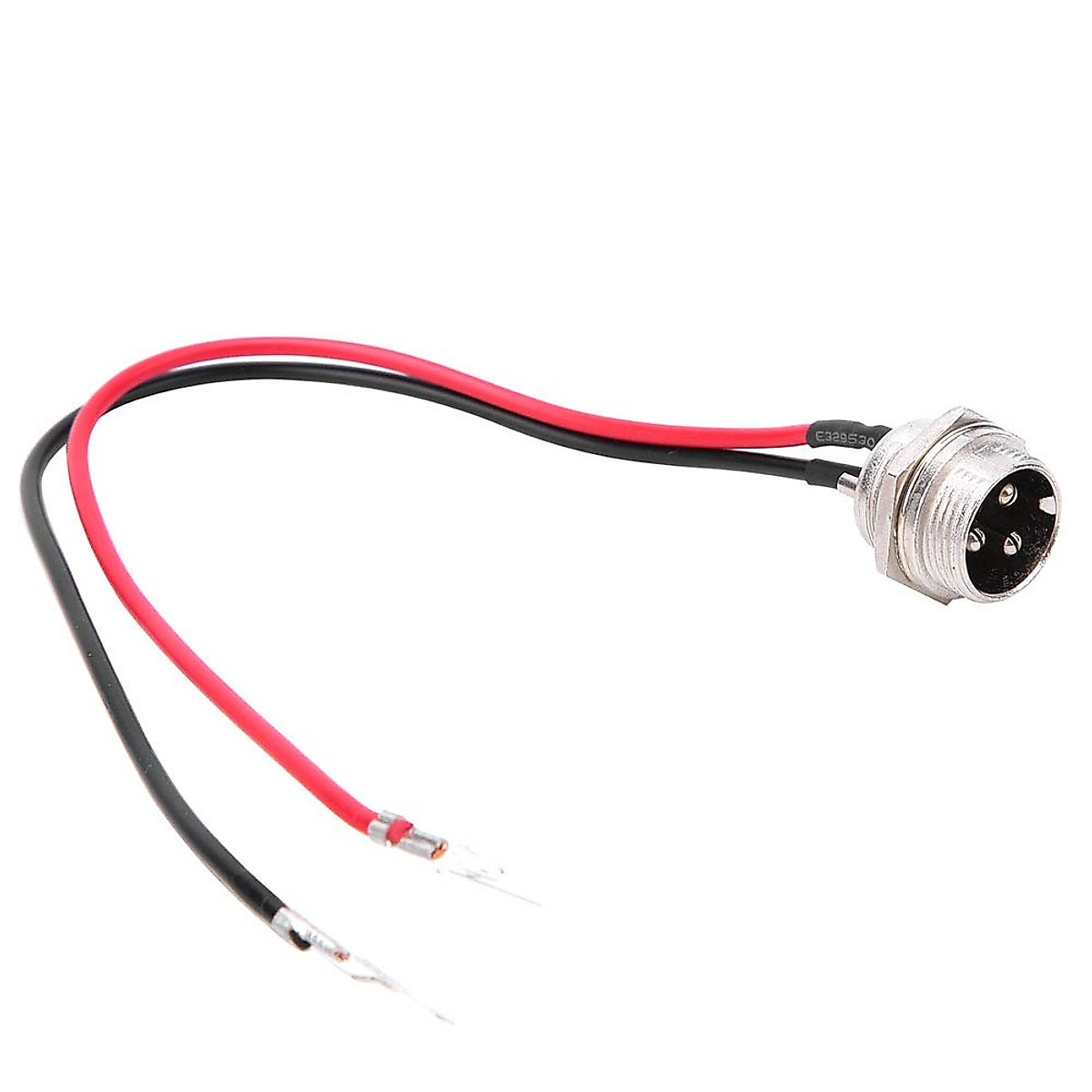 Keenso Electric Scooter Charging Port, 6 Pcs Electric Car Scooter Charging Port Connector 3 Pin Aviation Head Charging Hole