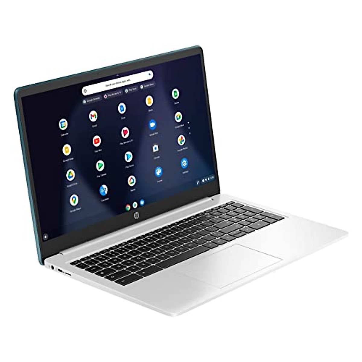 HP 2022 15.6" HD chromebook Laptop, Intel Pentium N6000 Processor, 8GB LPDDR4 RAM, 64GB Emmc Storage, Intel HD Graphics, 720P HD Webcam, Mineral Silver, Chrome OS, 128GB SnowBell USB Card