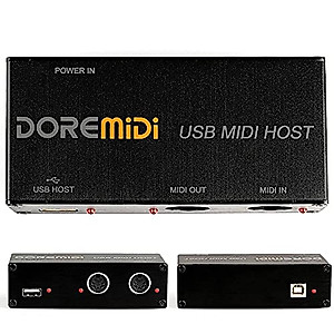 CAMOLA USB MIDI Host Box USB to MIDI Converter MIDI Interface