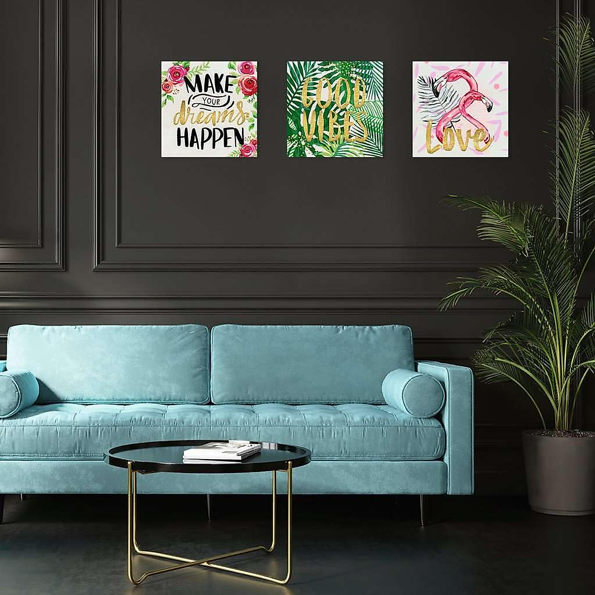 Ravensburger CreArt Make Your Dreams Happen Paint by Numbers for Adults 12 Years Up - Painting Arts and Crafts Set - Home Decor Accessories